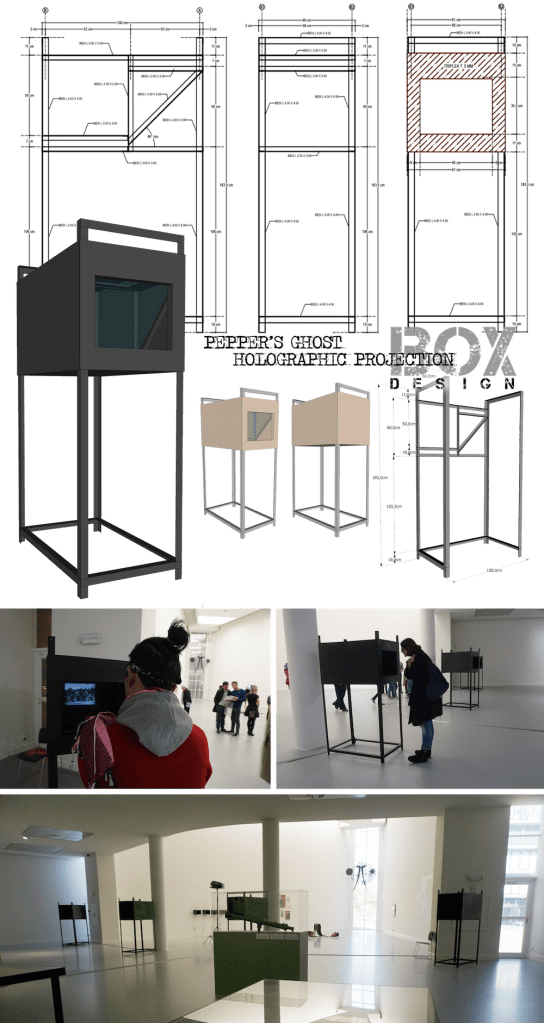 Pepper’s Ghost Holographic Projector With Single Reflector V.01.3 ...